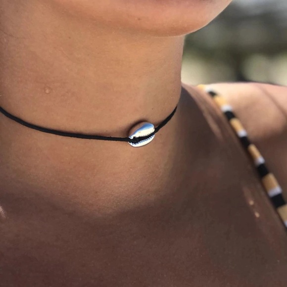 Jewelry | Silver Shell Choker | Poshmark
